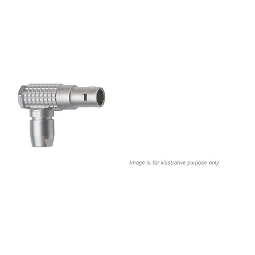 LEMO FPJ.0B 2 Pin Reverse Gender Right Angle Line Plug