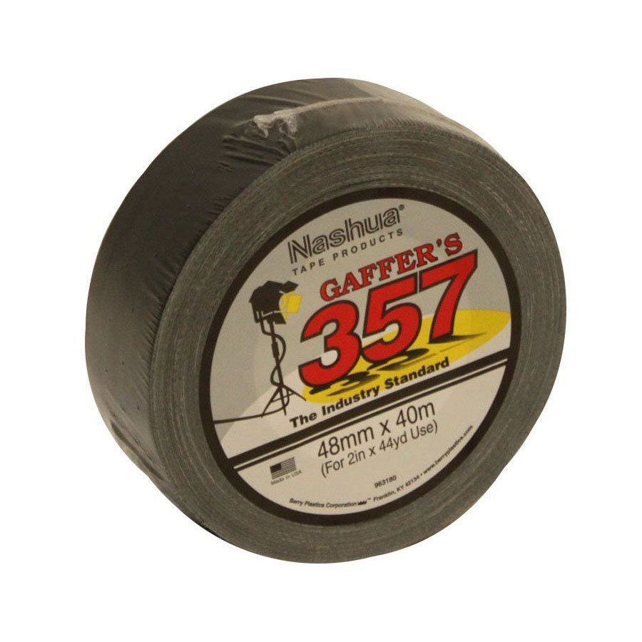 Nashua 357 Gaffer Tape Black 40M | John Barry Sales