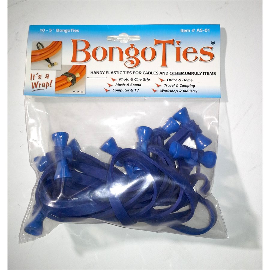 BongoTies ALL-RED 10-pack