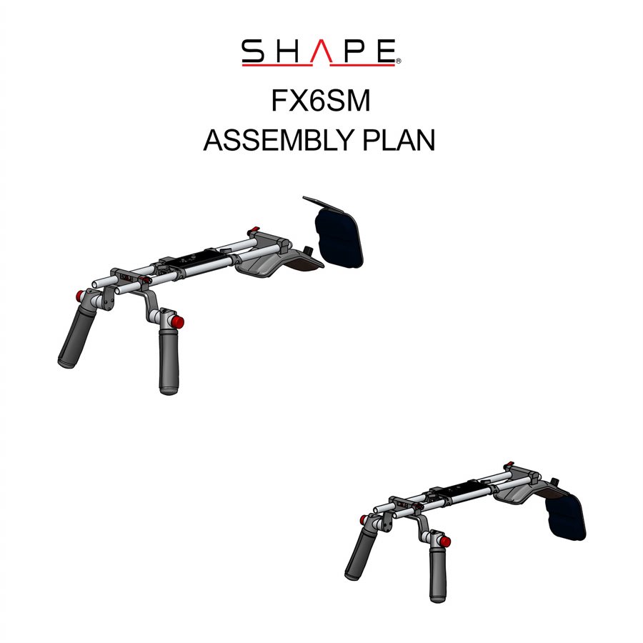 SHAPE Sony FX6 shoulder mount