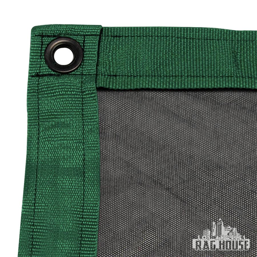 LA Rag House Textile 6x6' Scrim-Net Black Single