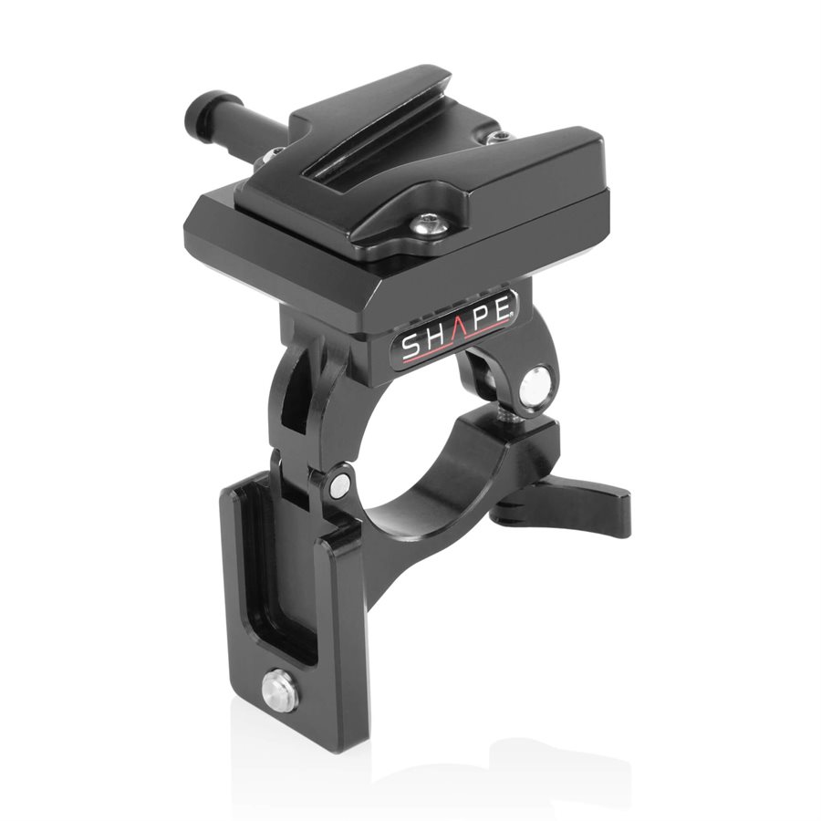SHAPE V-mount battery dock clamp for 30Ã‚ mm gimbal handlebar